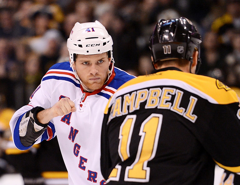 Stu Bickel recalls prior Rangers line brawl with Devils, praises Matt ...