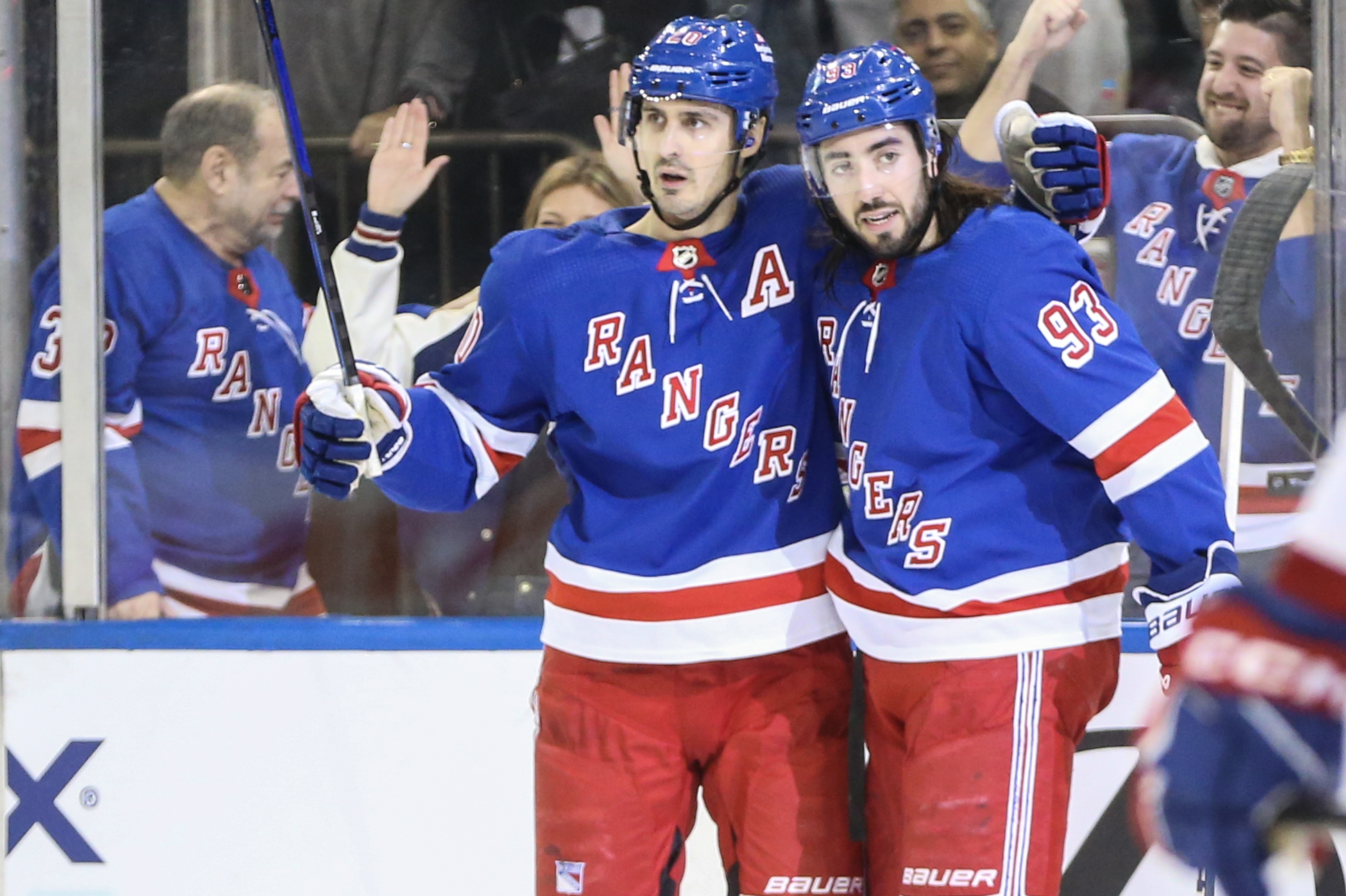 Rangers coach still ‘confident’ in top line amid Kyle Okposo trade rumor