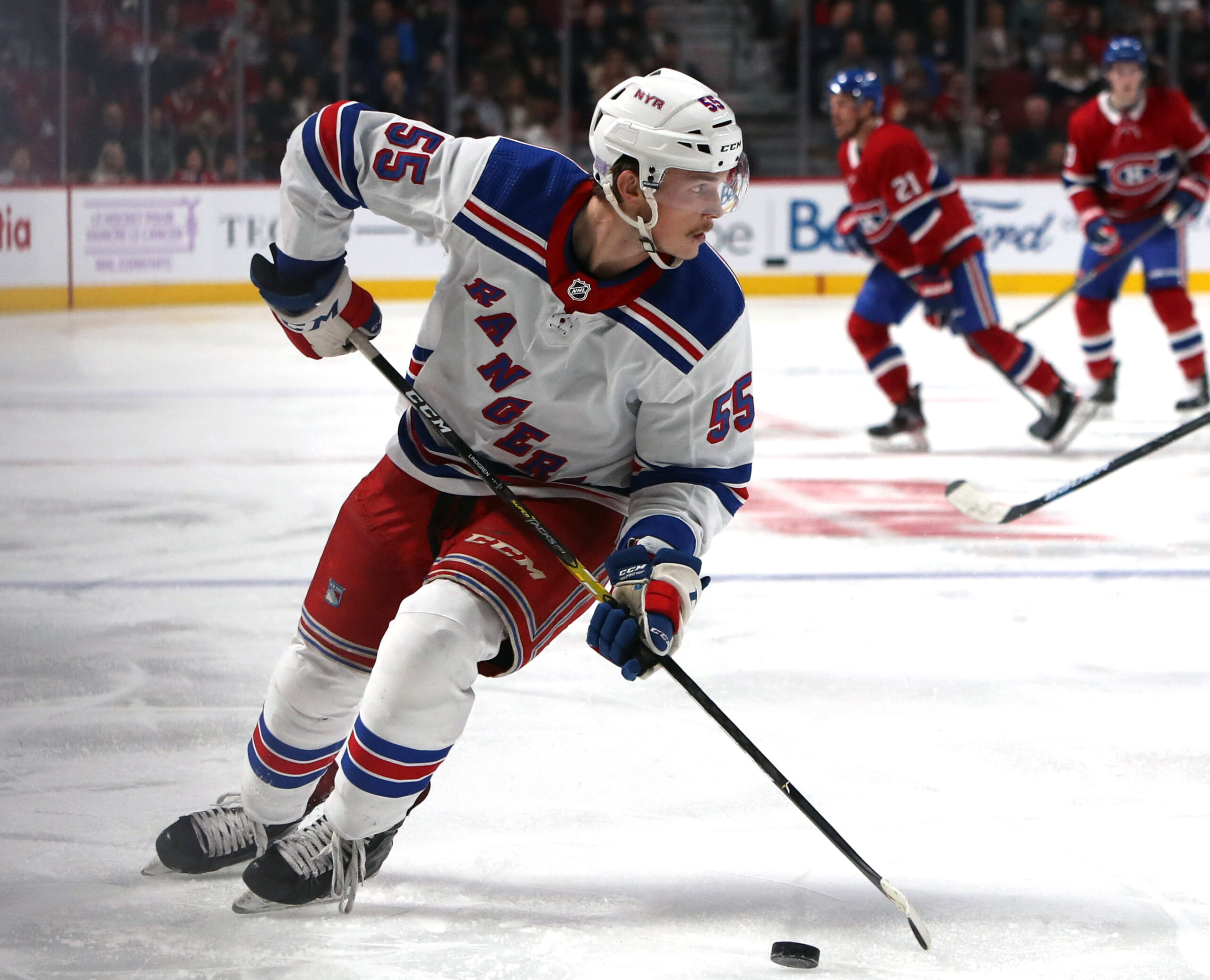 Ryan Lindgren returns from injury for Rangers against Canadiens