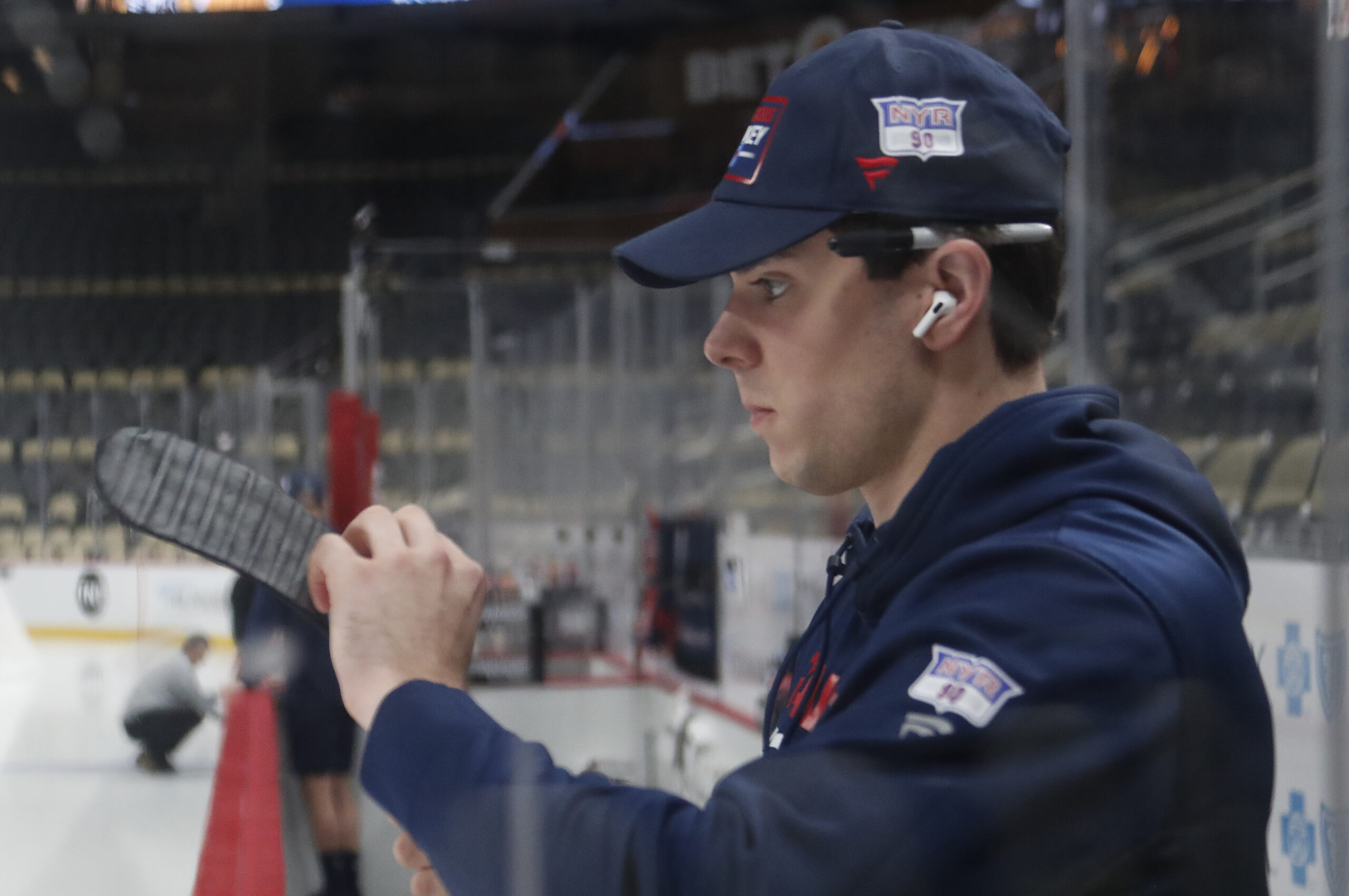 Rangers' Victor Mancini adjusting to pro life, prepares for 1st game at ...